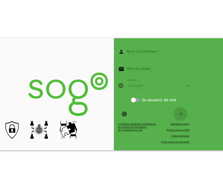 Sogo Lille : Plateforme de messagerie